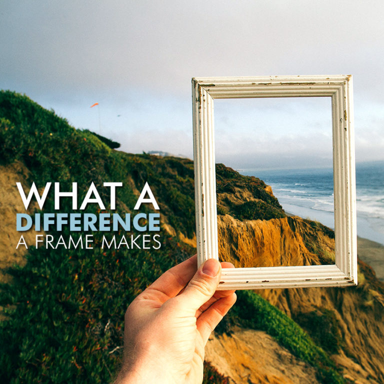 Does a Frame Make a Difference? | Frame Depot