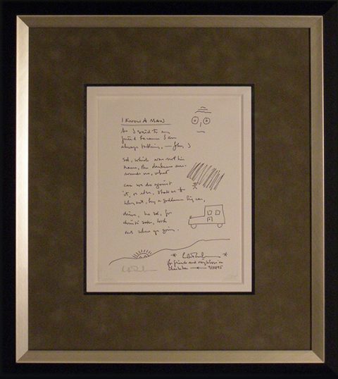 Framed letters and poems make wonderful gifts | Frame Depot